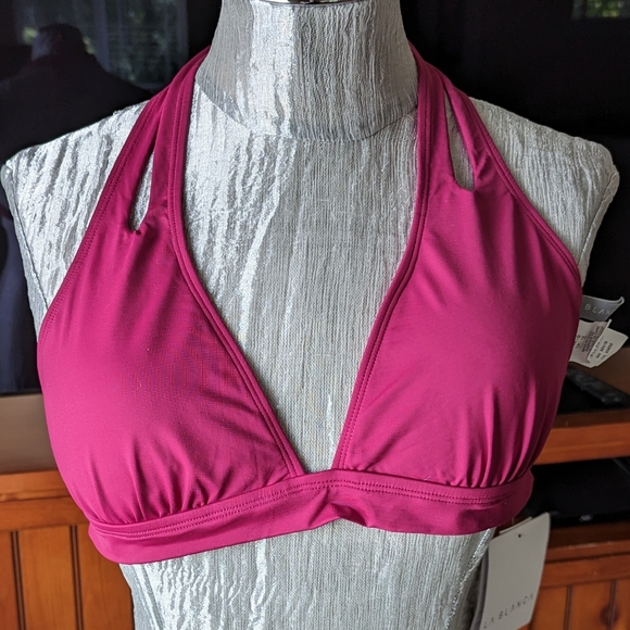 La Blanca | Swim | Nwt Deep Pinkpurple Triangle Bikini | Poshmark